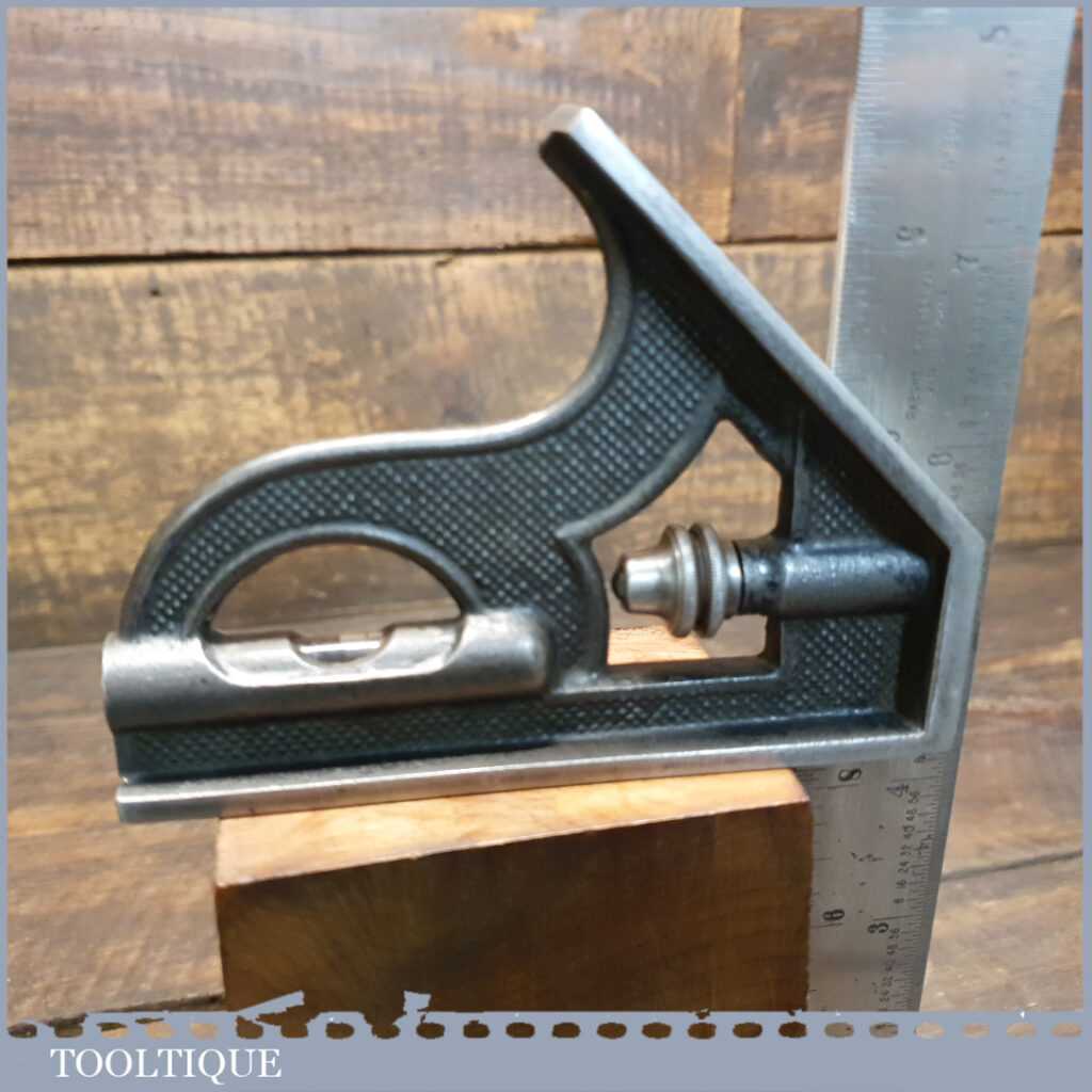 Vintage Rabone Chesterman No: 80/1 Cast Steel Adjustable Combination ...