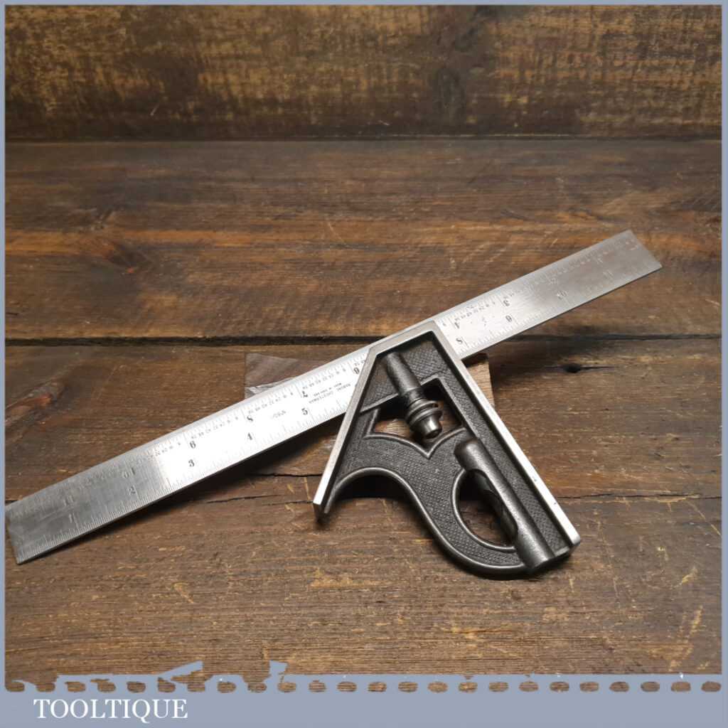 Vintage Rabone Chesterman No: 80/1 Cast Steel Adjustable Combination ...