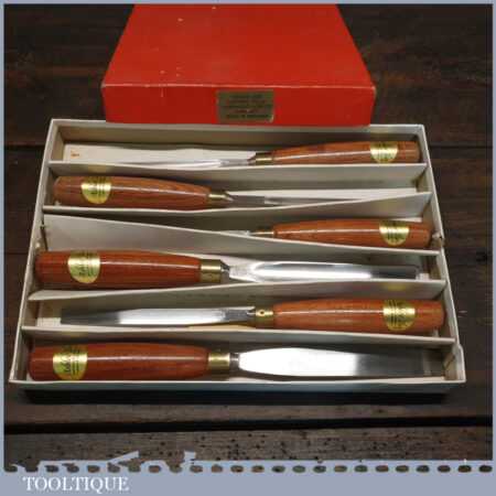 Vintage York Boxed Set Ashley Iles Carving Chisels – Seen Little Use ...