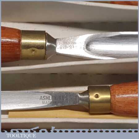 Vintage York Boxed Set Ashley Iles Carving Chisels – Seen Little Use ...