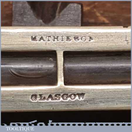 Rare Antique Alex Mathieson & Son Ornate 10” Rosewood & Brass Spirit ...