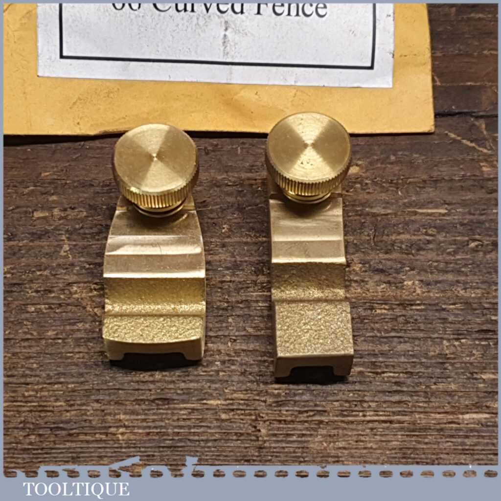 Unused Lie-Nielsen Curved And Straight Fences For A 66 Bronze Beading ...