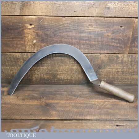 Vintage Reap Hook Or Sickle With Cranked Handle – Ready For Use | Tooltique