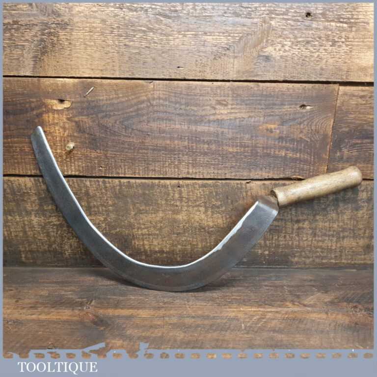 Vintage Reap Hook Or Sickle With Cranked Handle – Ready For Use | Tooltique