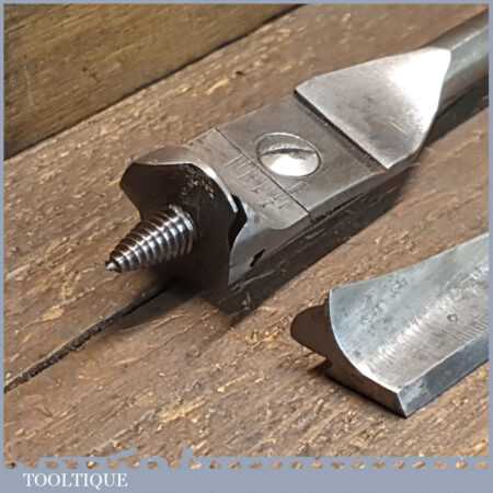 Vintage Wm Ridgeway Expansion Bit With Two Cutters 7/8” – 3” – Original ...