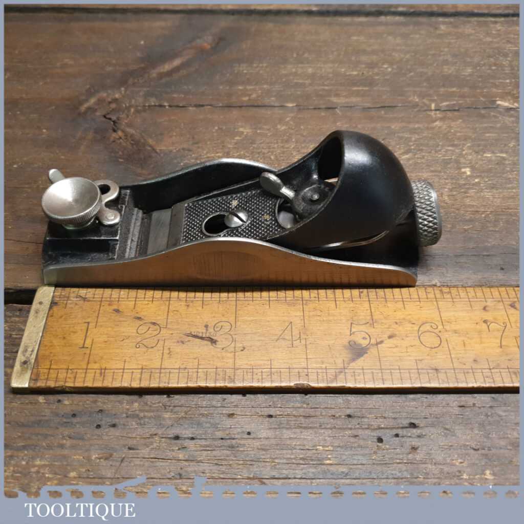 Vintage Stanley No: 60 ½ Low Angle Adjustable Throat Block Plane ...