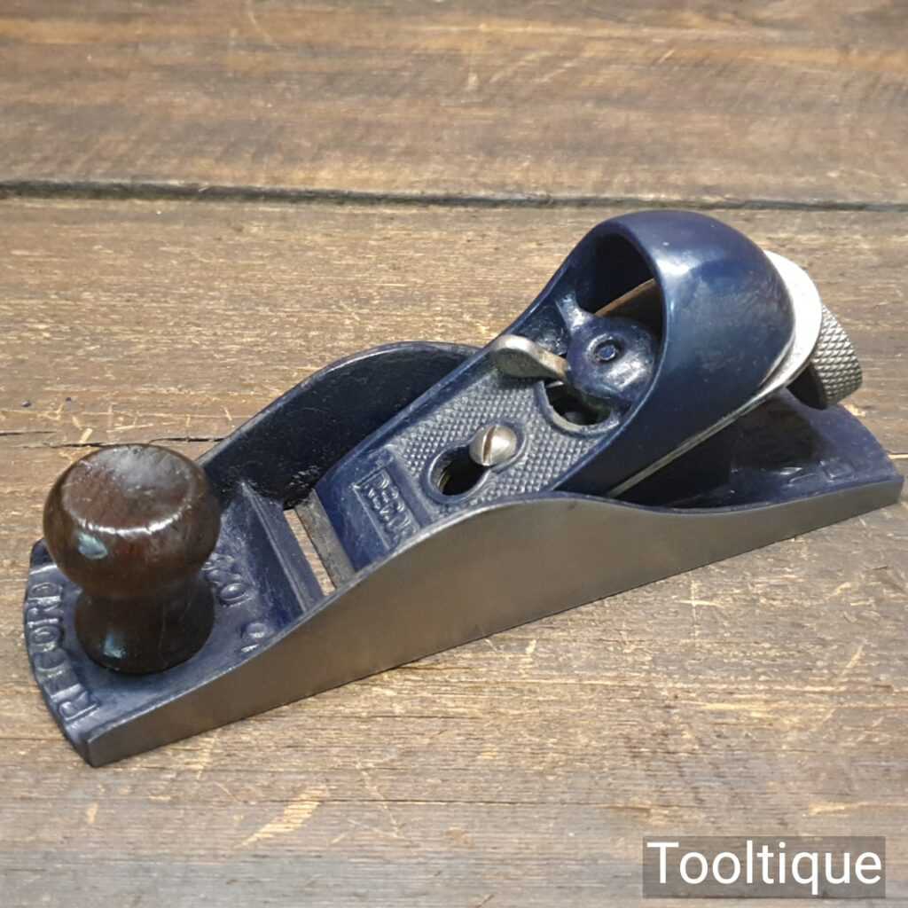 Vintage Record No: 0220 Adjustable Block Plane – Fully Refurbished ...