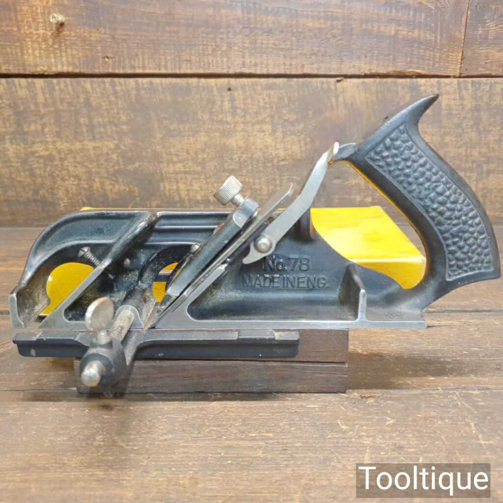 Vintage Boxed Stanley No: 78 Duplex Rabbet Plane – Nice Original ...