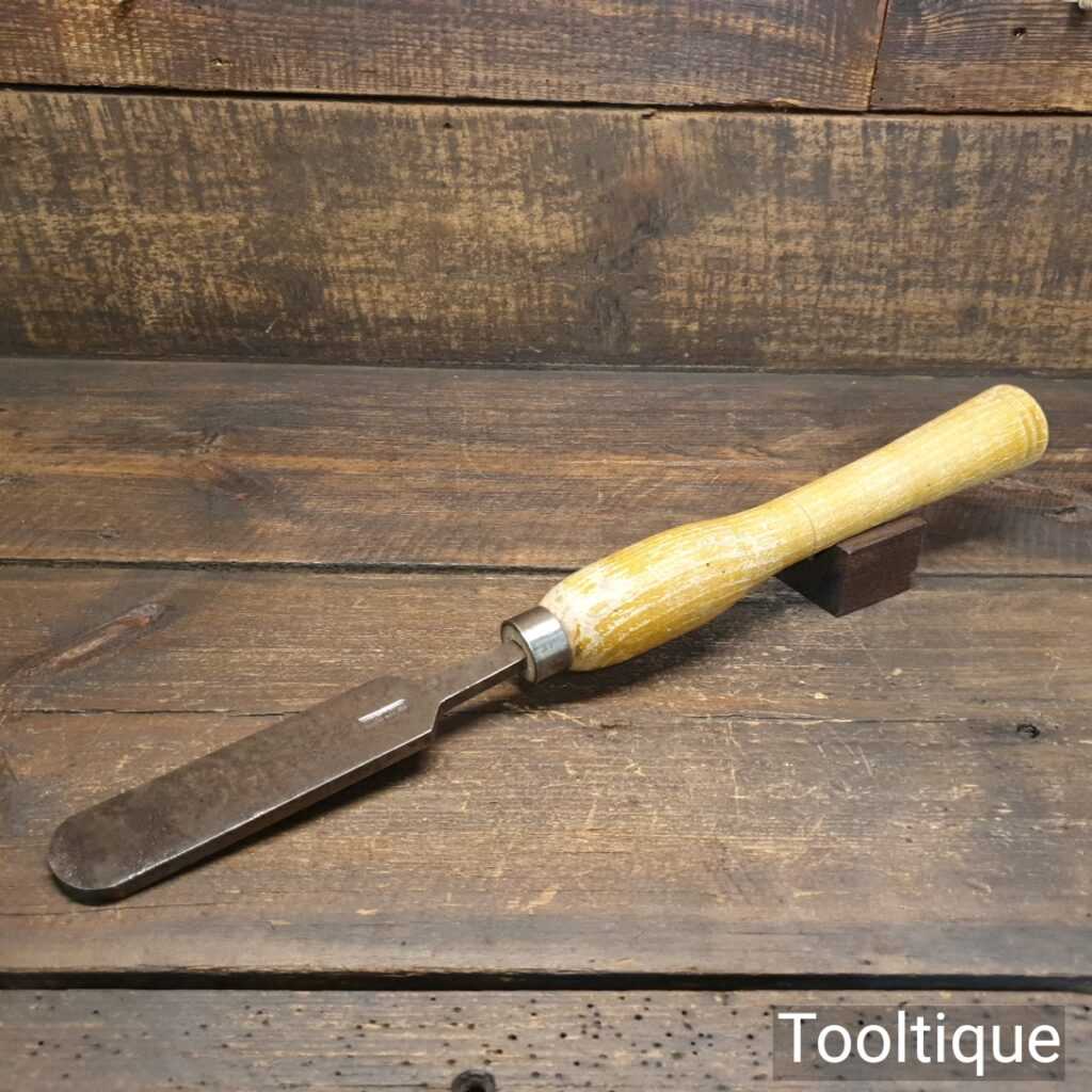 Vintage Ashley Iles 1 ½” Round Nose Scraper Woodturning Chisel – Good ...