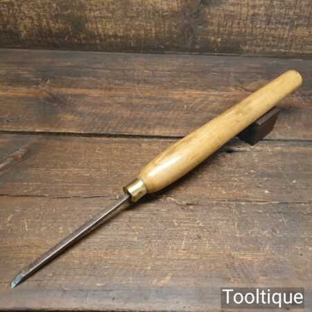 Vintage Ashley Iles Woodturning Chisel – Nice Beechwood Handle | Tooltique
