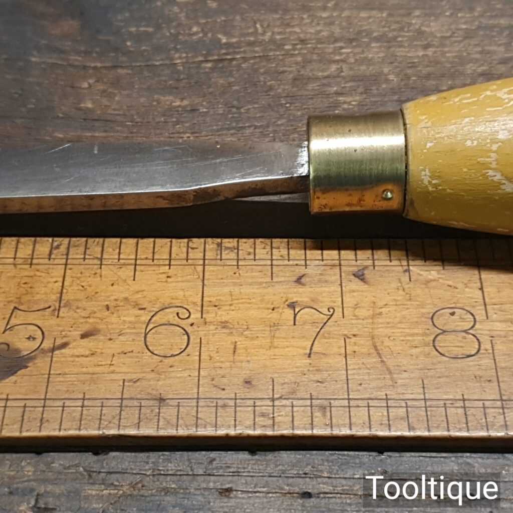 Vintage Henry Taylor Diamic 1/2” Skew Flat Woodturning Chisel – Good ...