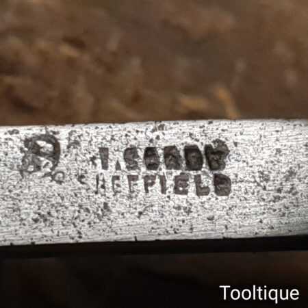 Vintage I. Sorby 1/4” Cast Steel Sash Mortice Chisel – Sharpened Honed ...