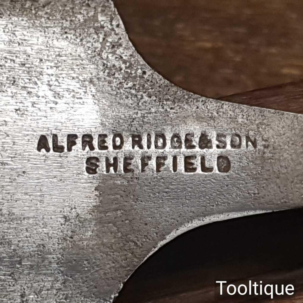 Vintage Alfred Ridge & Sons Carpenter’s 1 ¾” Firmer Chisel- Sharpened ...
