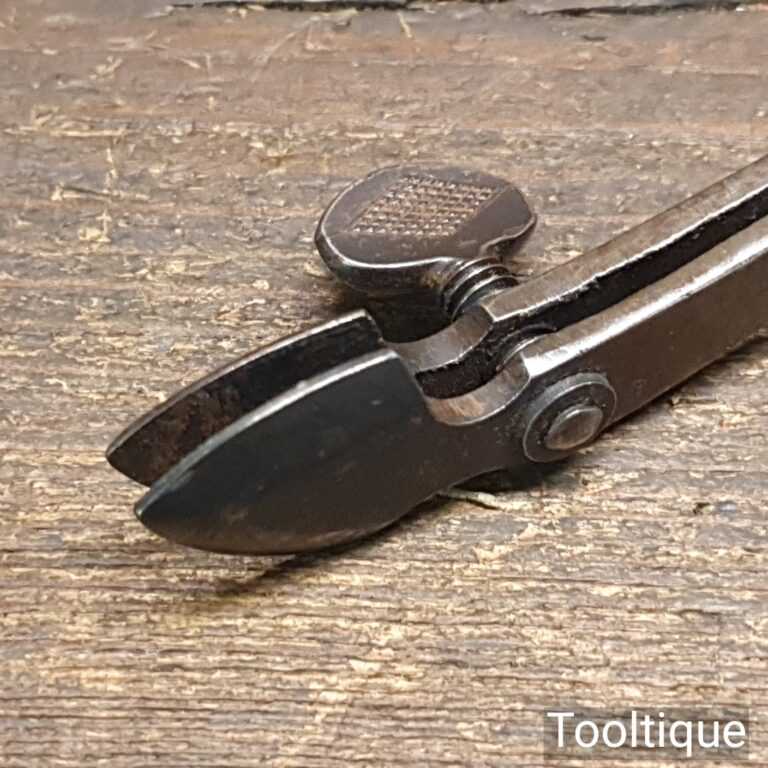 Vintage Saddler’s Leatherworking Screw Crease Creasing Iron – Good ...