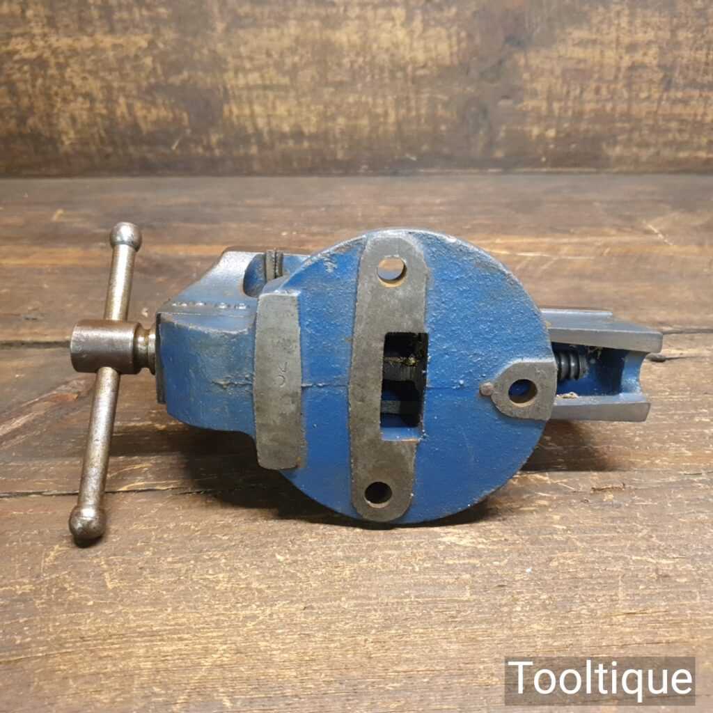 Vintage Record No: 00 Engineer’s Cast Steel Bench Vice 2 ½” Jaws – Good ...
