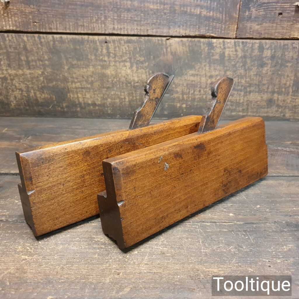 Pair Of Antique John Moseley & Son No 1 & 2 Sash Ovolo Moulding Planes ...