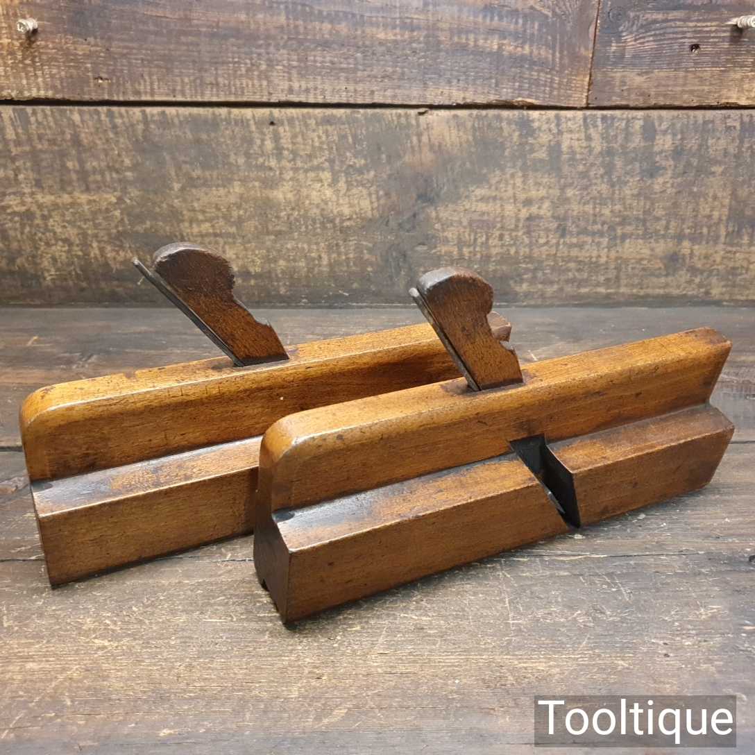 Pair Of Antique John Moseley & Son No 1 & 2 Sash Ovolo Moulding Planes ...