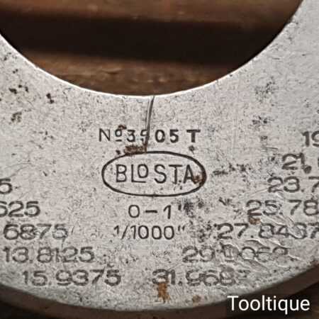 Vintage Blosta 0”-1” Imperial Micrometer No: 3505 – Good Condition ...