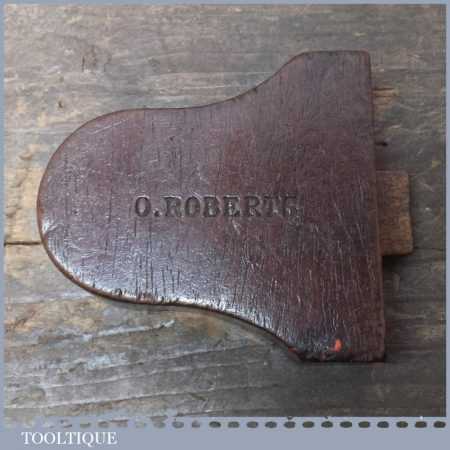 Vintage Mahogany Bell Shaped Dovetailed Depth Gauge | Tooltique