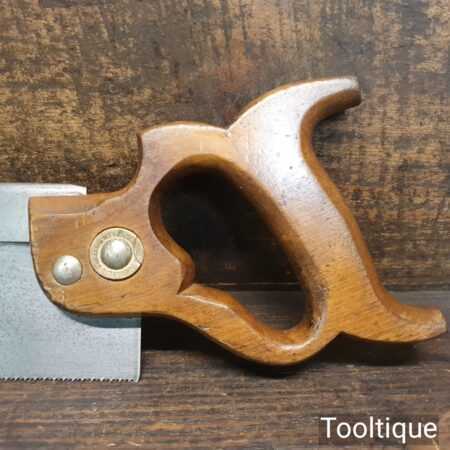 Vintage No: 14 Tyzack Sons & Turner 10” Steel Back Dovetail Saw ...