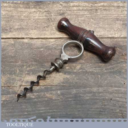 Good Quality Victorian Corkscrew With Loop Pull C 1890 / 1900 | Tooltique