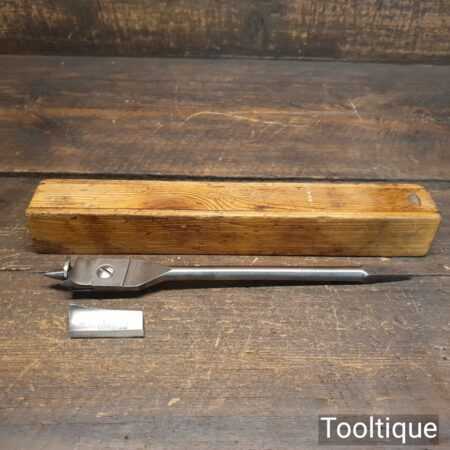 Vintage Wm. Ridgeway Expansion Bit Two Cutters 7/8” – 3” Original Box ...