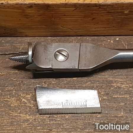 Vintage Wm. Ridgeway Expansion Bit Two Cutters 7/8” – 3” Original Box ...