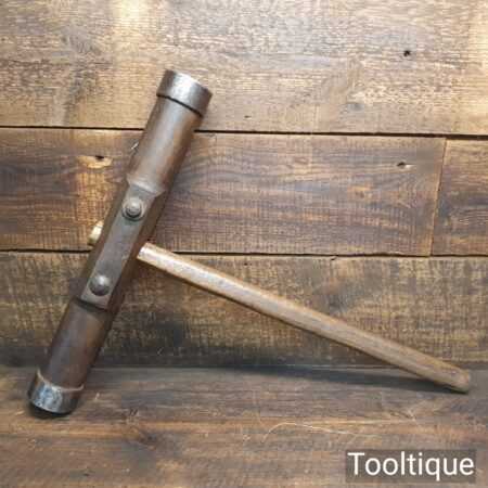 Old Vintage Shipwrights Or Boat Builders Caulking Mallet – Good ...