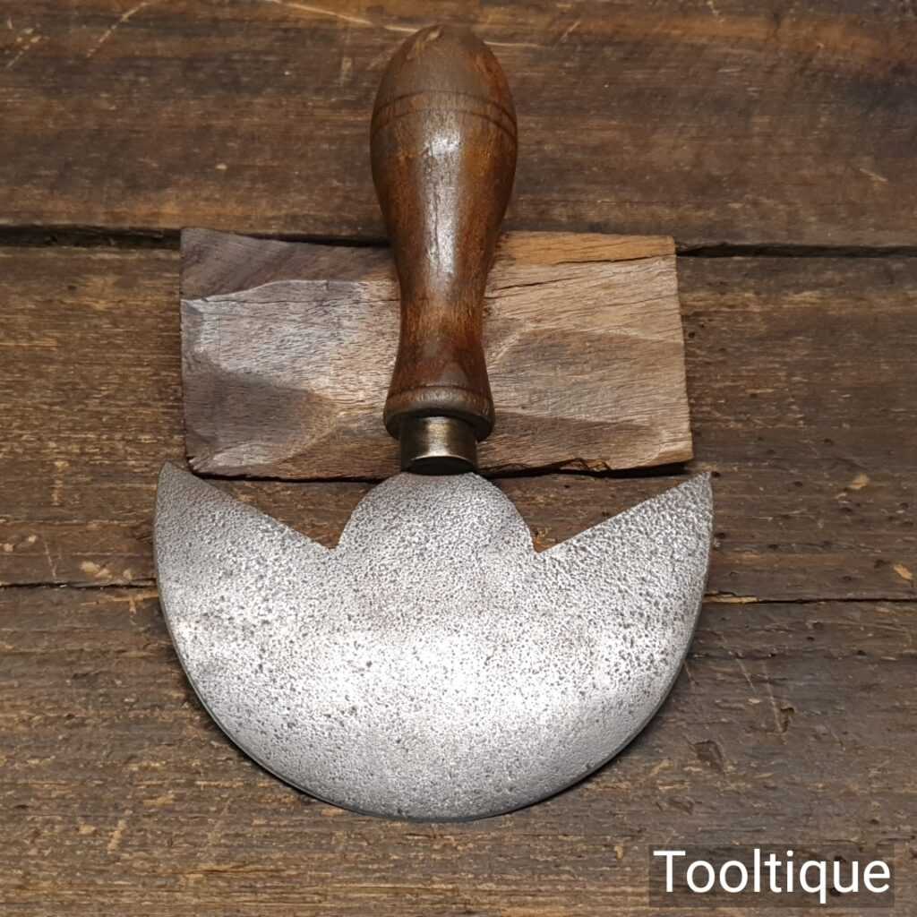Vintage Leatherworkers 4 ½” Half-Moon Cutter Nice Unusual Design – Good ...
