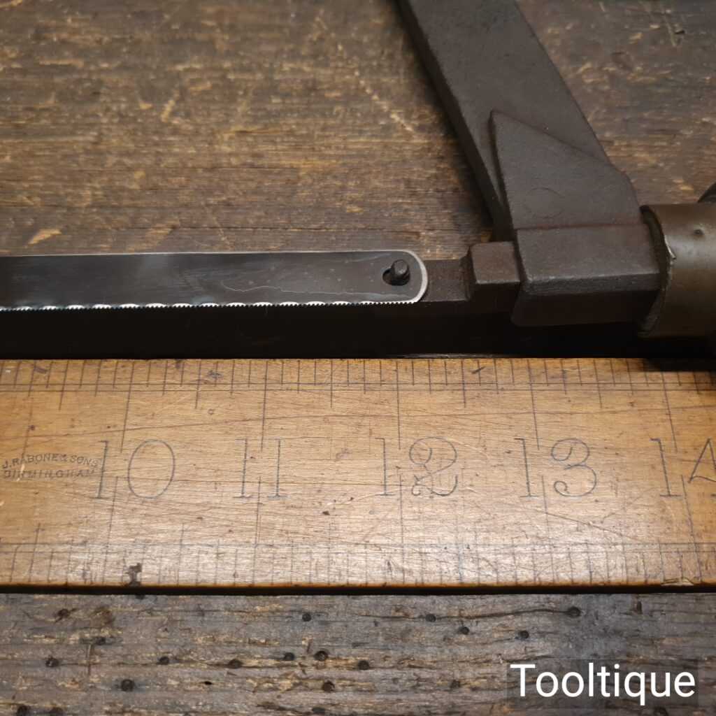 Early Unusual Design Vintage 12” Cast Steel Hacksaw – Good Condition ...