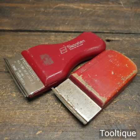 Pair Vintage Skarsten Mfg. Co. USA Cabinet Scrapers – Good Condition ...