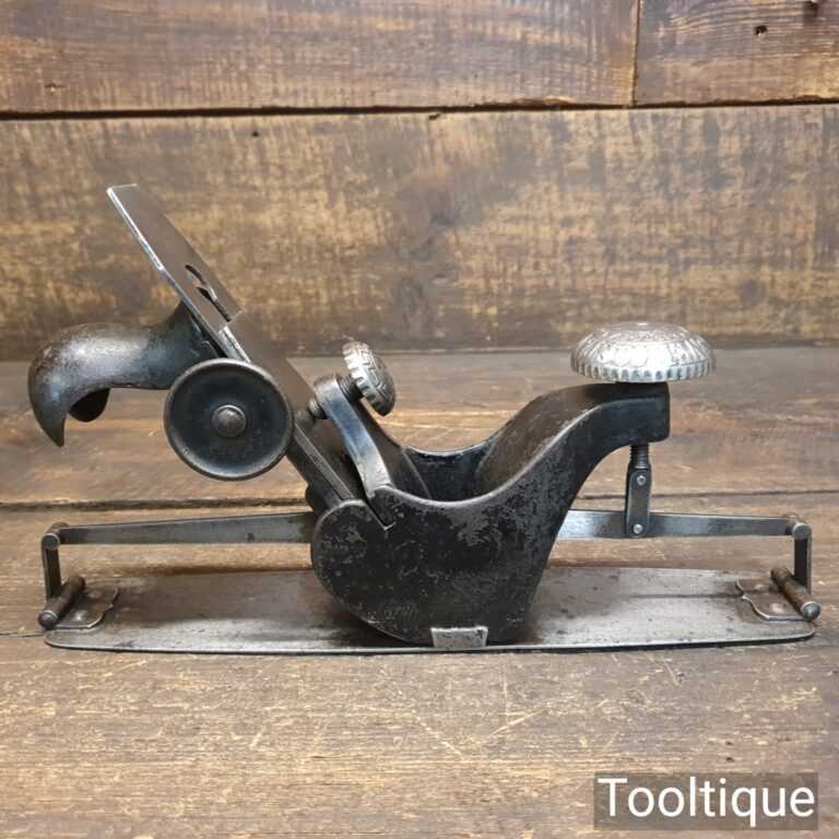 Rare Antique Stanley Rule & Level Co USA Type 1 No: 113 Compass Plane ...