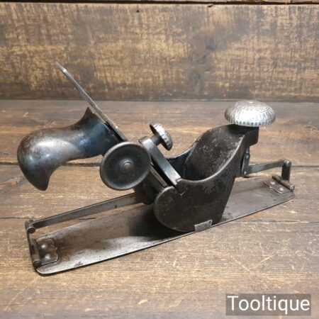 Rare Antique Stanley Rule & Level Co USA Type 1 No: 113 Compass Plane ...