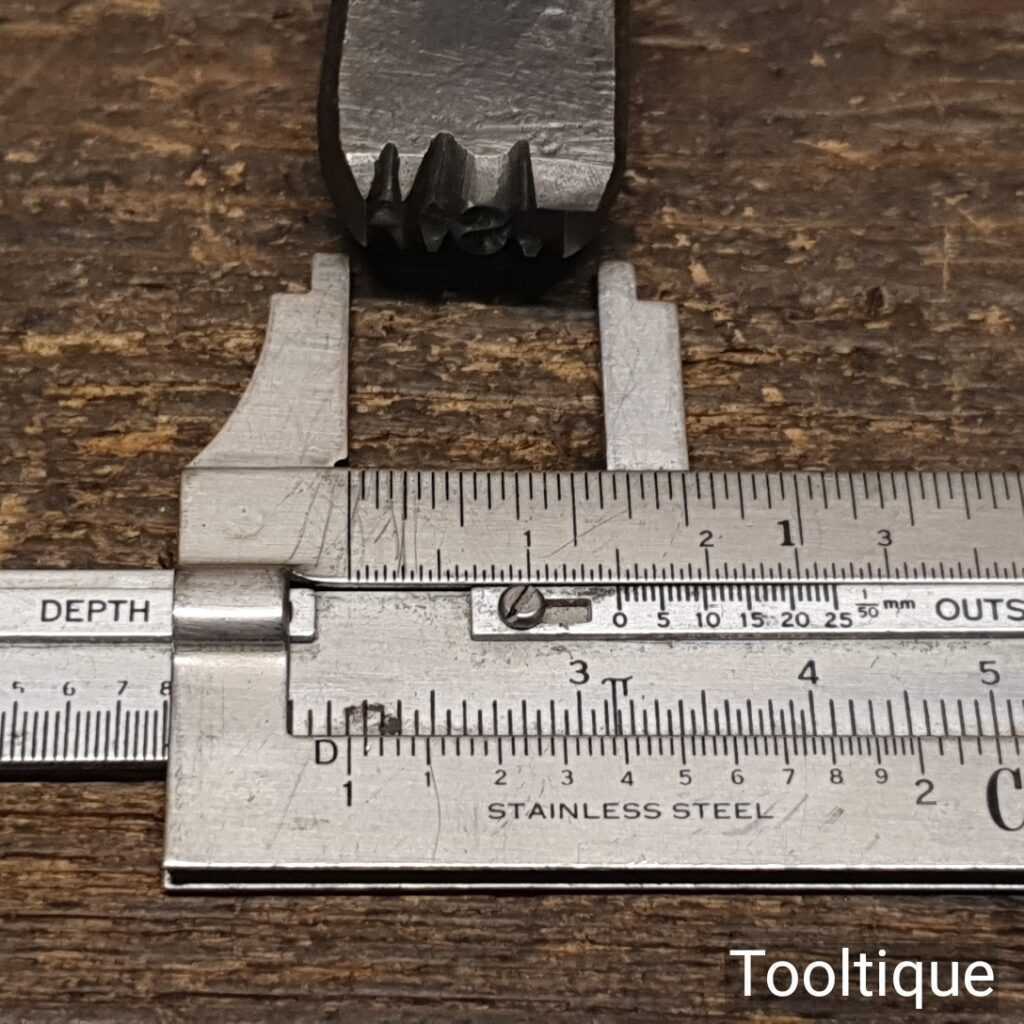 Early Antique Craftsman’s Name Stamp Used For Marking Tools | Tooltique
