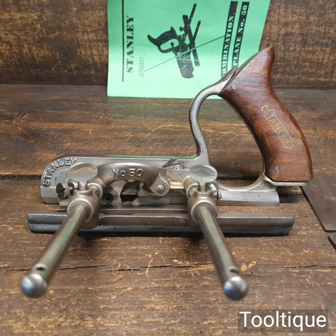 Vintage Stanley England No: 50 Combination Plough Plane Complete ...