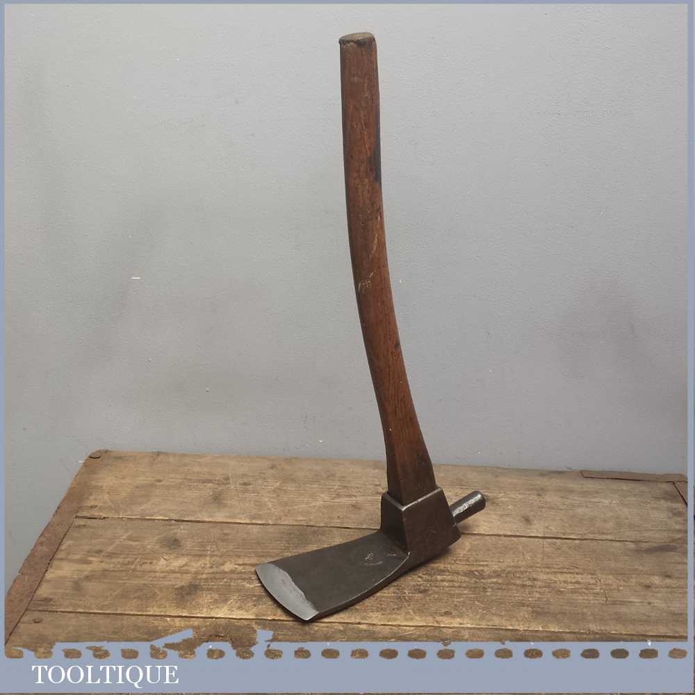 Vintage No 4 Hand Adze Half Length Handle – Sharpened and Honed | Tooltique