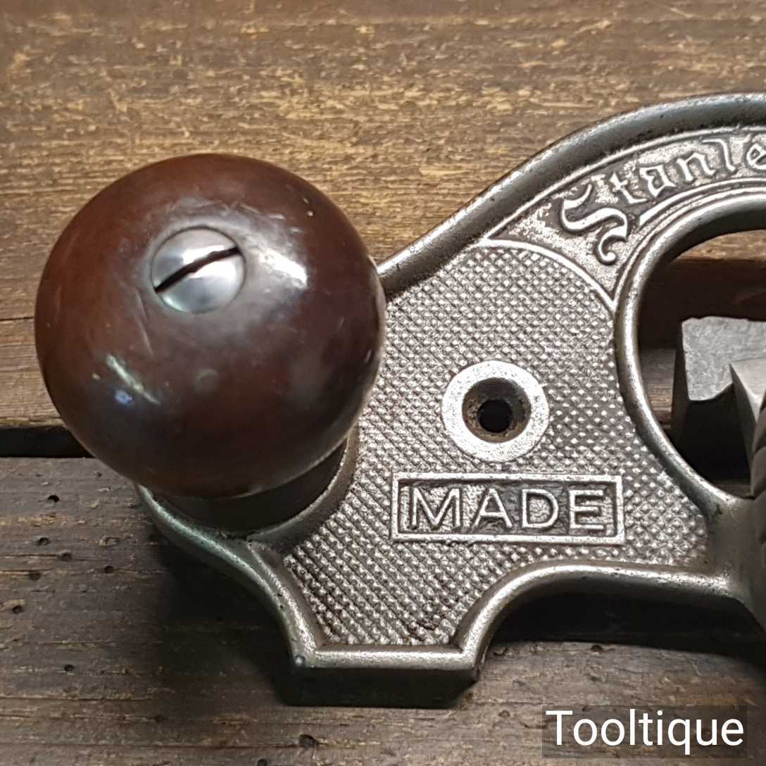 Vintage Stanley USA No: 71 ½” Closed Throat Hand Router – Good ...