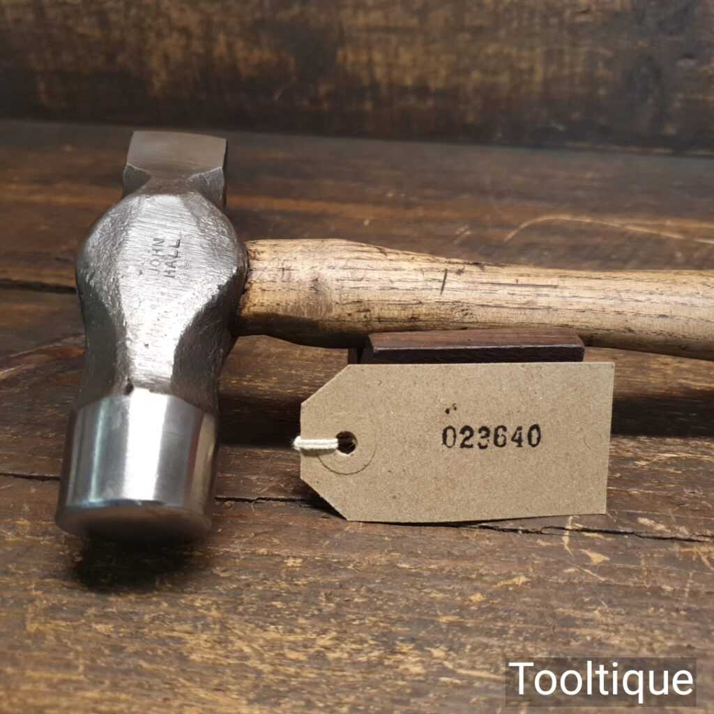 Vintage John Hall (Tools) Ltd. 1 lb Straight Pein Hammer – Good ...
