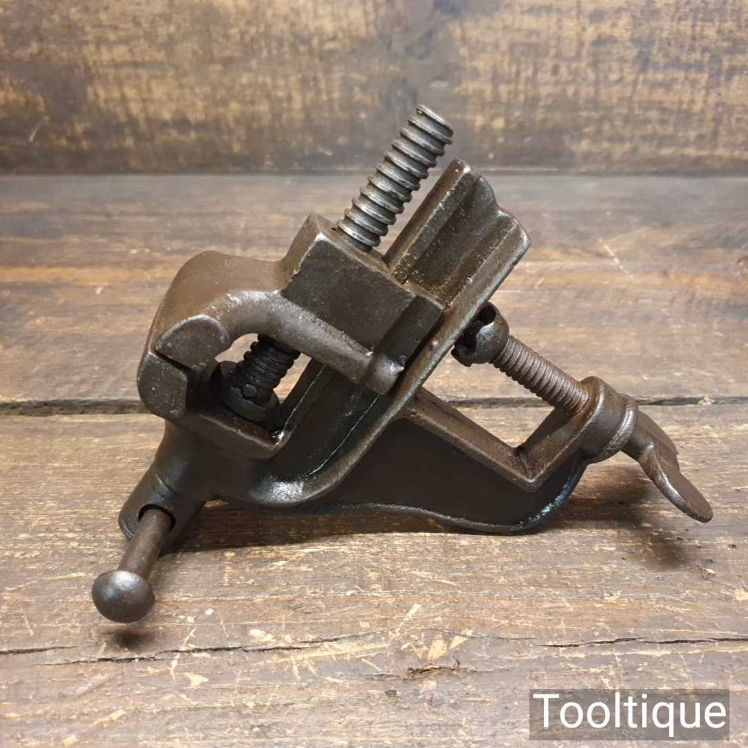Antique Portable Vice Cast Steel With 1 ⅞” Jaws – Good Condition ...