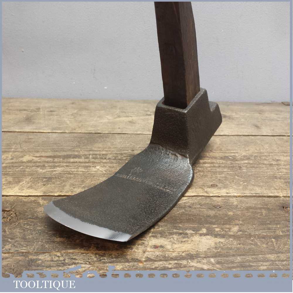 Vintage W. Wills And Son Ltd Hand Adze With Good full Length Handle ...