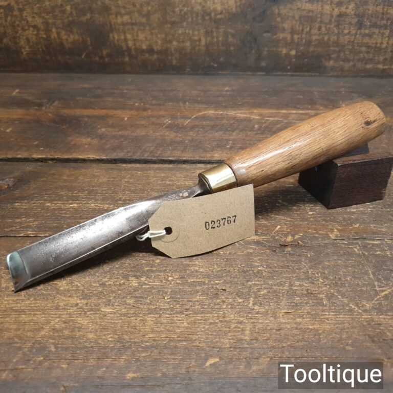 Scarce Vintage Ward & Payne 1” Straight Wood Carving Gouge Chisel ...