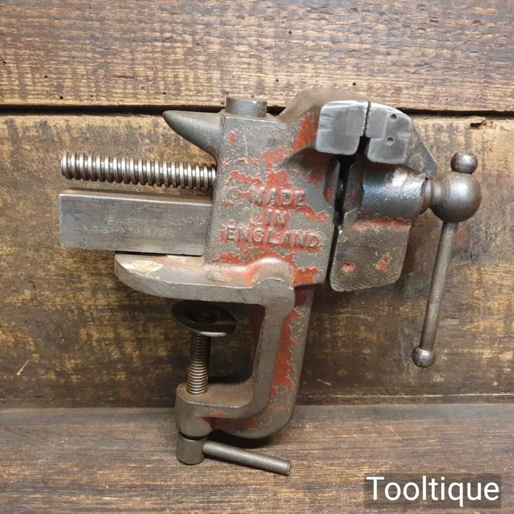 Vintage Record Imp No: 80 Portable Bench Vice With Anvil – Good ...