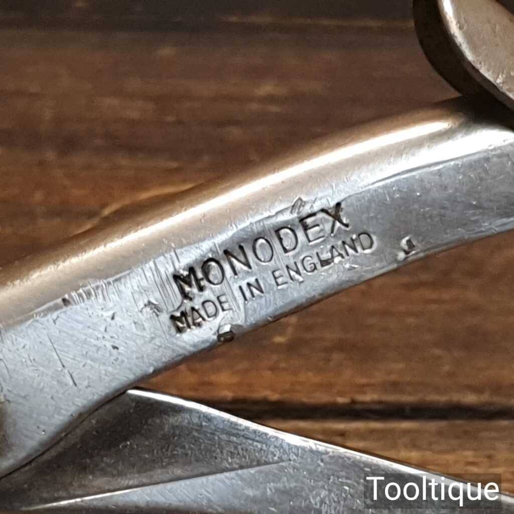 Vintage Monodex Hand Sheet Metal Cutter Tool – Good Condition | Tooltique