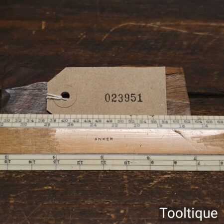 Vintage Anker Engineer’s Engine Divided Ruler – Good Condition | Tooltique