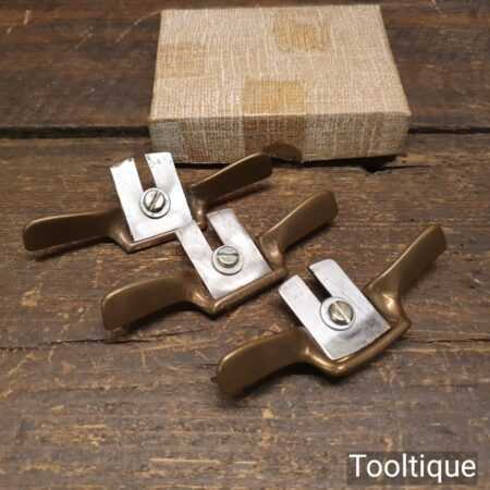 Set Of 3 Aldon USA Pattern Makers Miniature Gunmetal Spokeshaves Flat ...