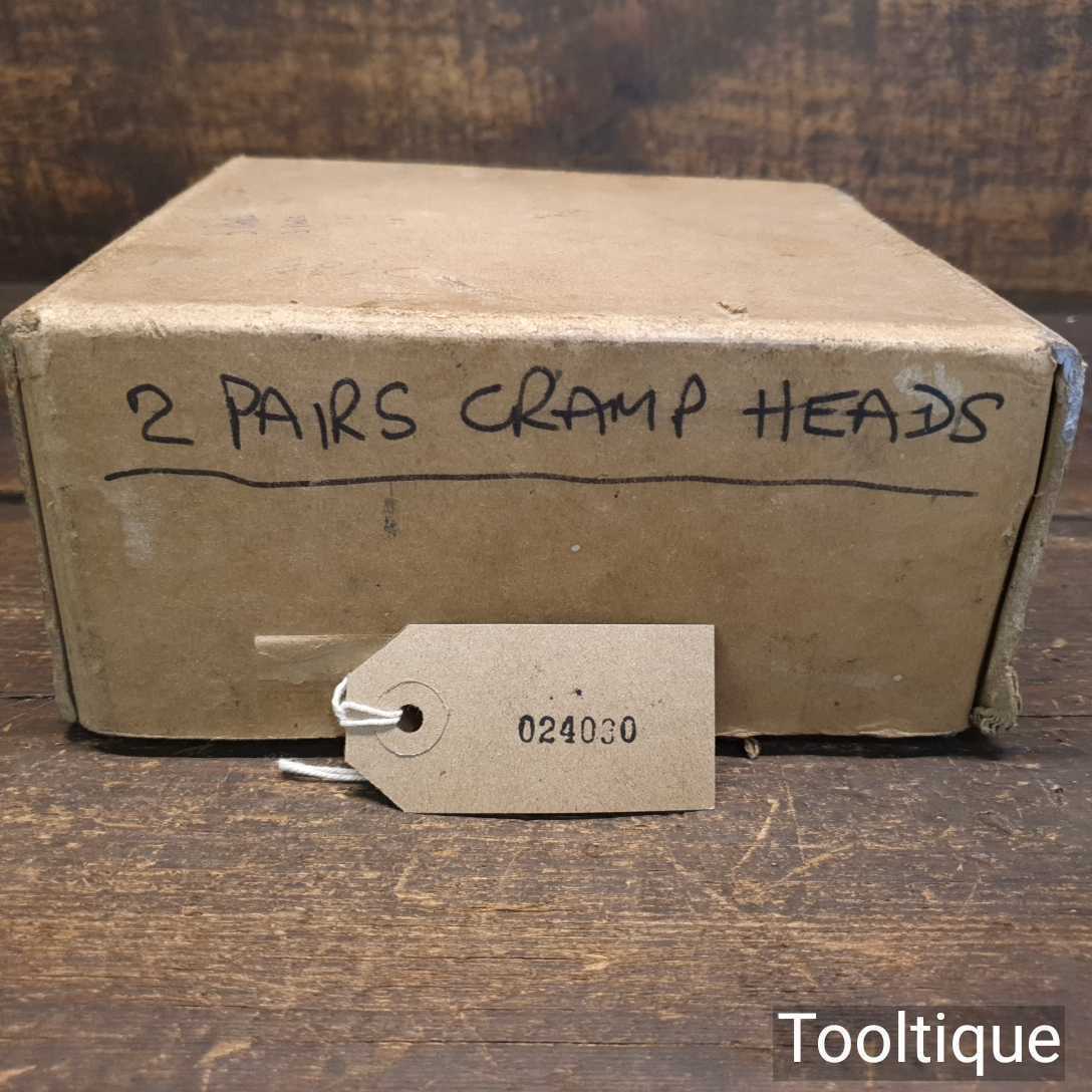 2 Vintage Pairs Of Woden Sash Clamp Heads – Good Condition | Tooltique
