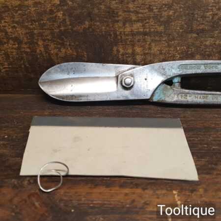 Vintage W. Gilbow Tool Co Ltd 12” Tin Snips – Sharpened Ready For Use ...