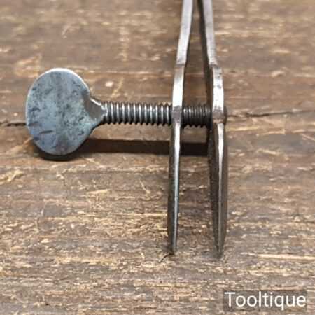 Vintage Saddler’s Leatherworking Screw Crease Creasing Iron – Good ...