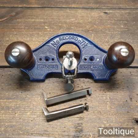 Vintage Record No: 071 ½ Hand Router Plane Complete – Good Condition ...