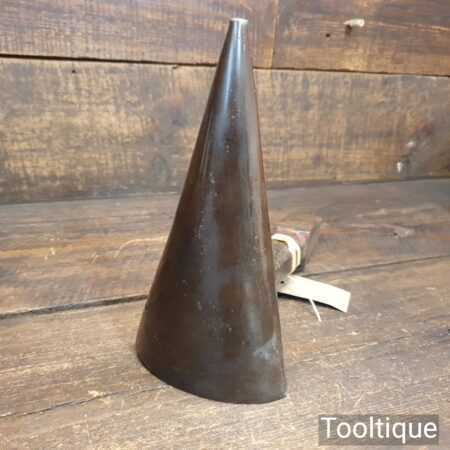 Large Vintage Tinsmiths Cast Steel Funnel Forming Stake – Good ...
